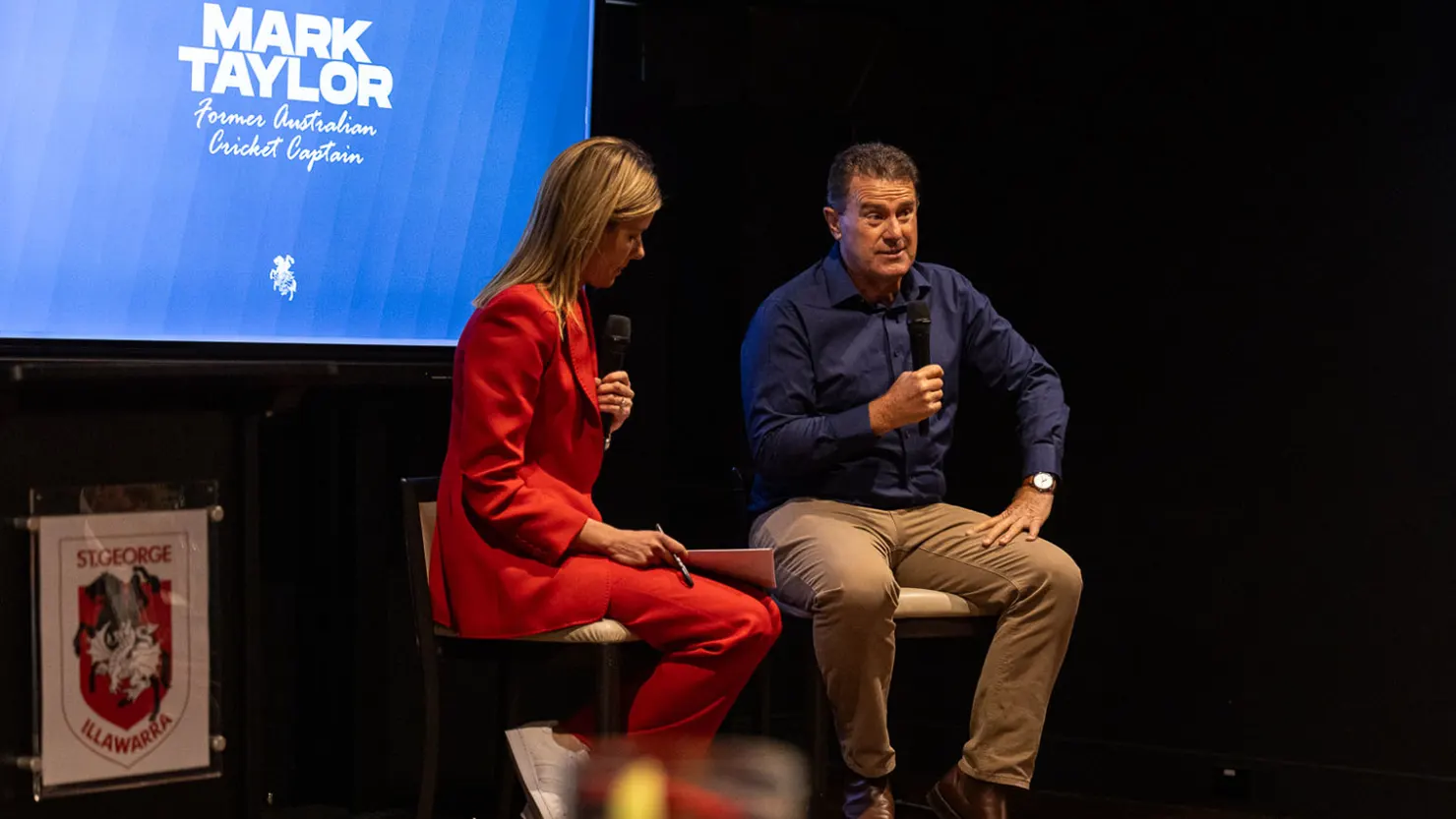 MARK TAYLOR WAS ASKED TO ADDRESS THE DRAGONS. THIS IS WHAT HE TOLD THEM ...